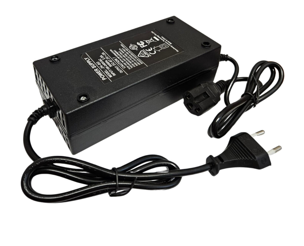 Čioperio pakrovėjas 60V 2A 3pin (67.2V) - €54.99! | Taisom.lt